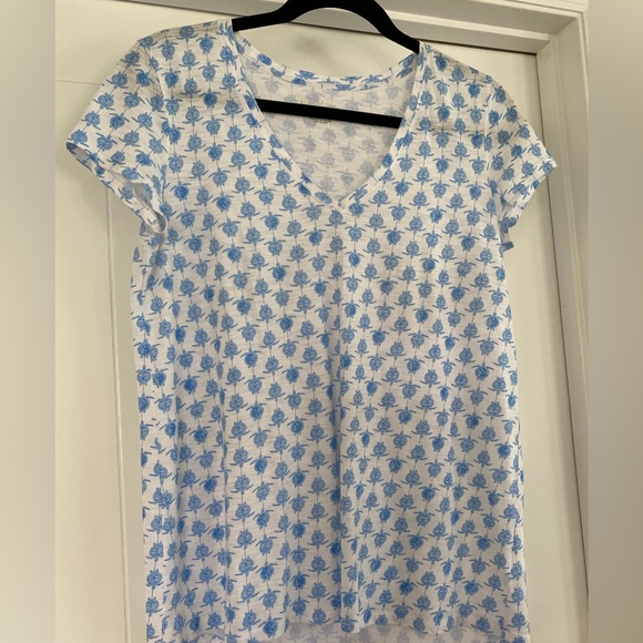 Lilly Pulitzer | Tops | Lilly Pulitzer Turtle Tshirt | Poshmark